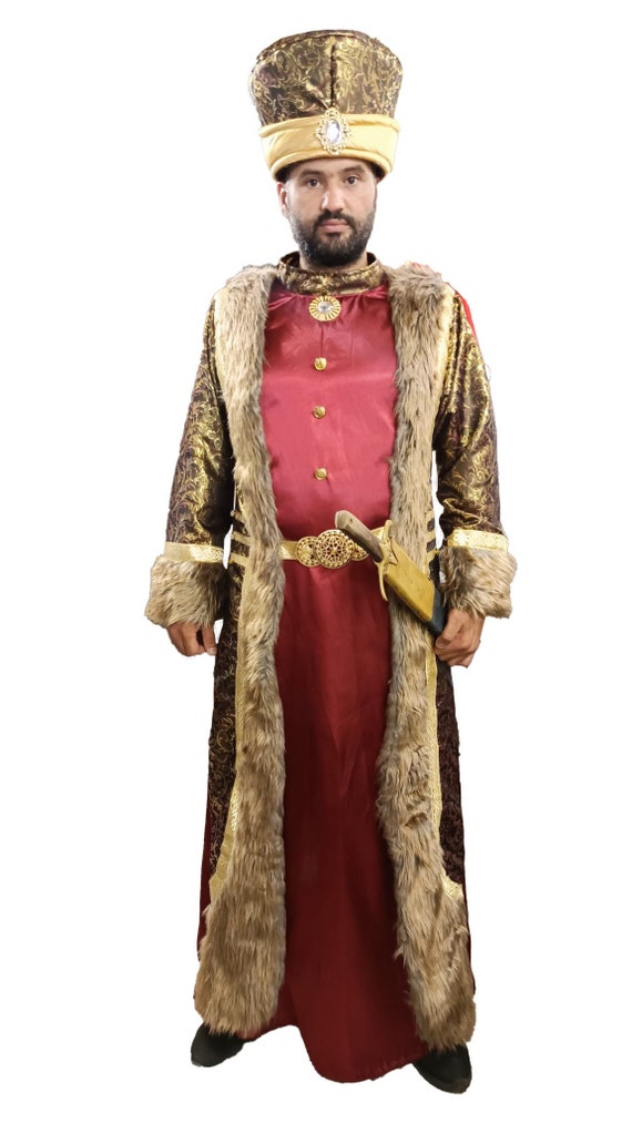 Fatih Sultan Mehmed Costume Sultan Outfit Red Color - Etsy