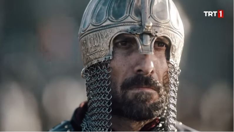 Alparslan Biggest Seljuk Empire Helmet , on the Helmet Write Sura Fatih ...