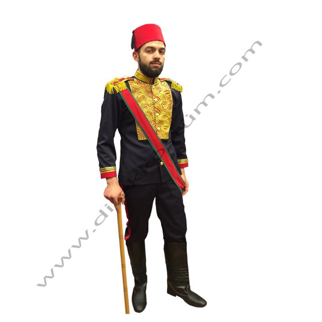 Abdulhamid Outfit Costume Pasha Dress Ottoman Sultan Clothes - Etsy