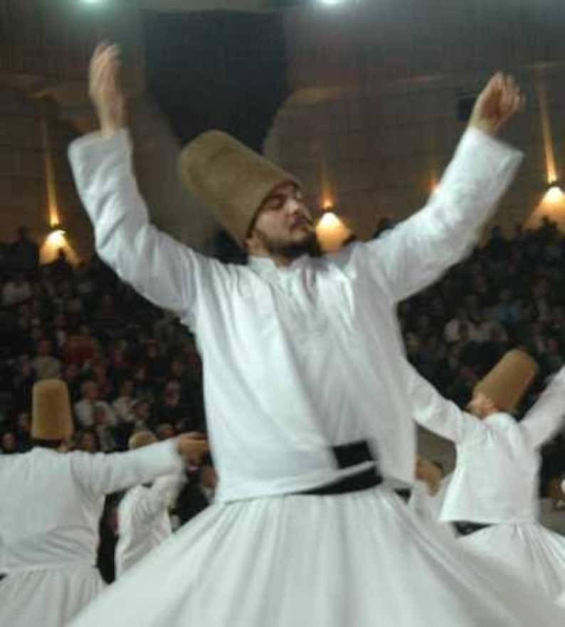 Sufi Hats Semazen Zİkke Sikke Whirling Dervish Head Hat - Etsy