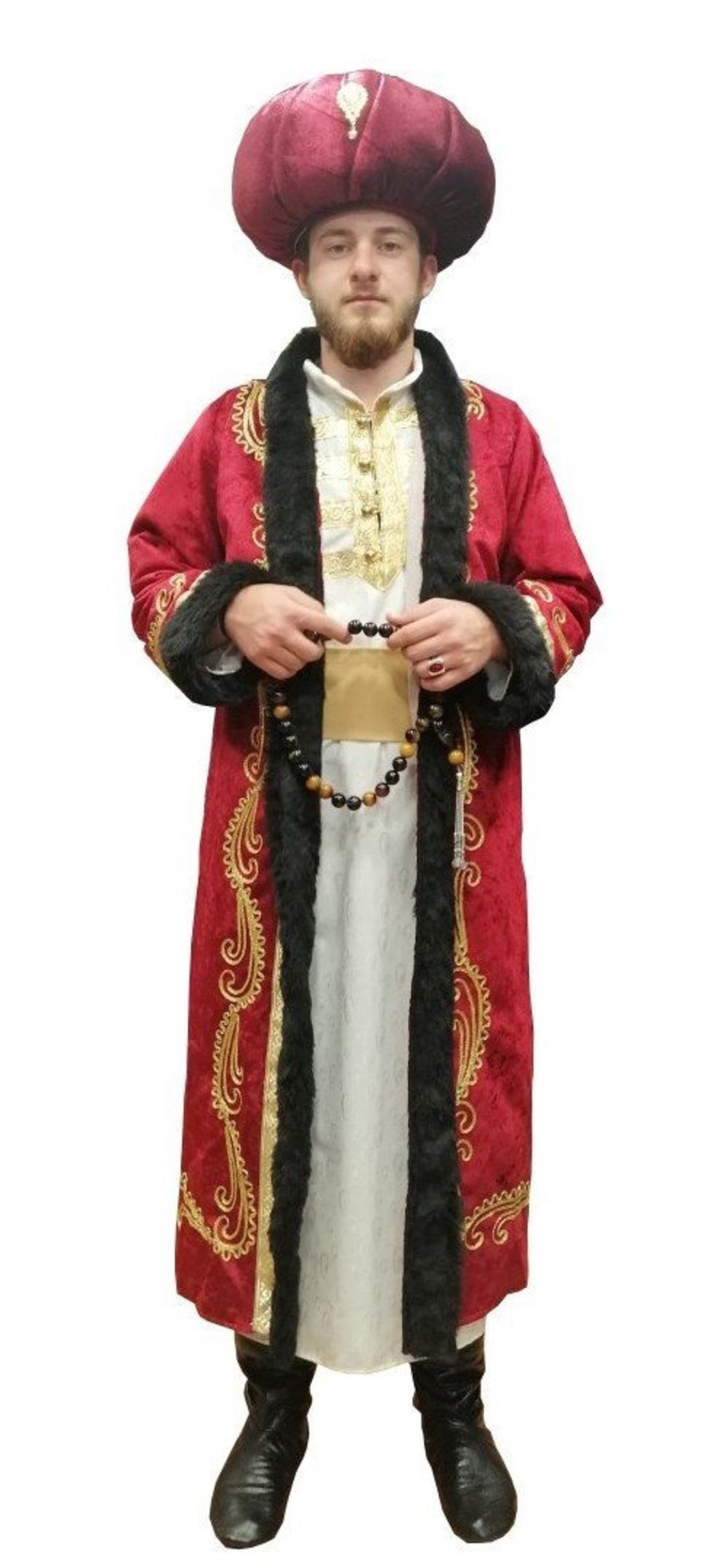 Ottoman Sultan Suleiman Costume Harem - Etsy