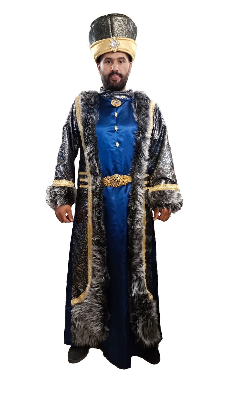 Yavuz Sultan Selim Costume Sultan Outfit Blue Color - Etsy