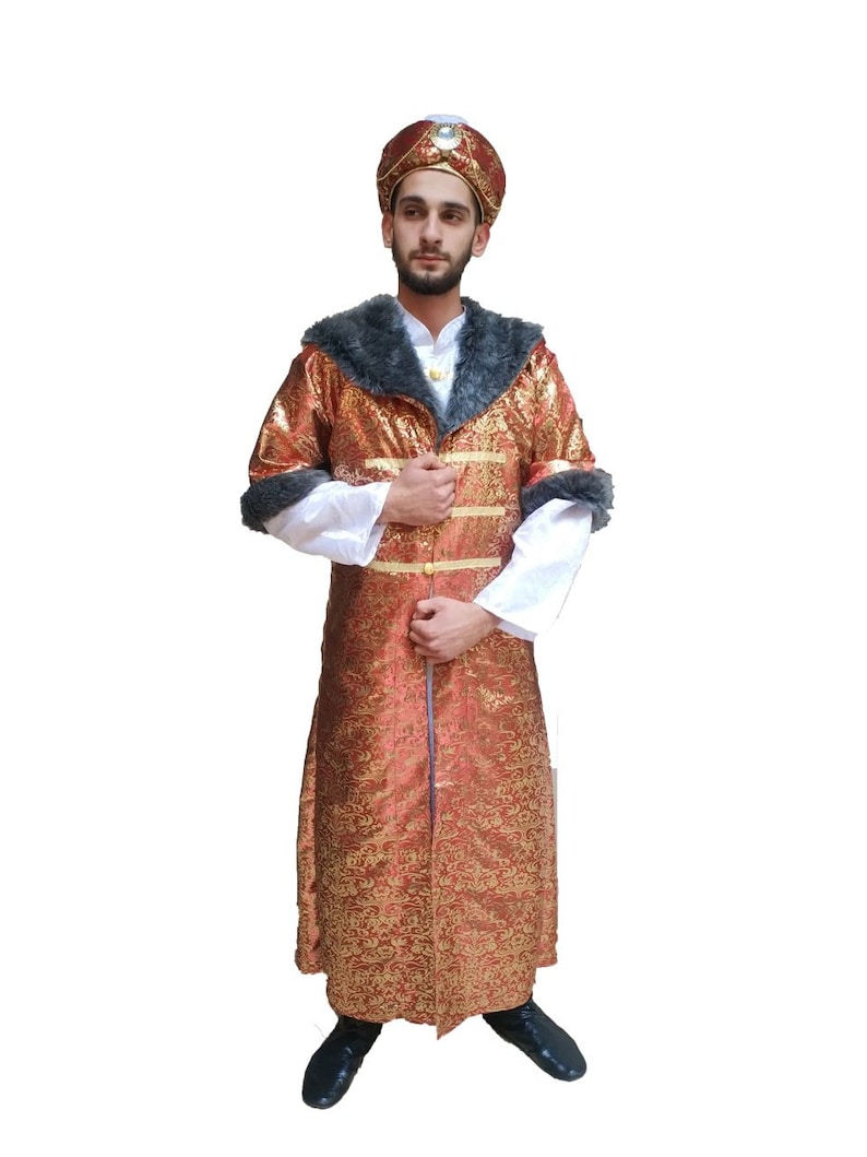 Ottoman Prince Costume Turkish Sultan Dress Padishah Outfit - Etsy