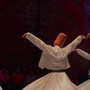 Sufi Dervish Dress , Semazen Dress , Mevlana Rumi Trance Music Costum ...