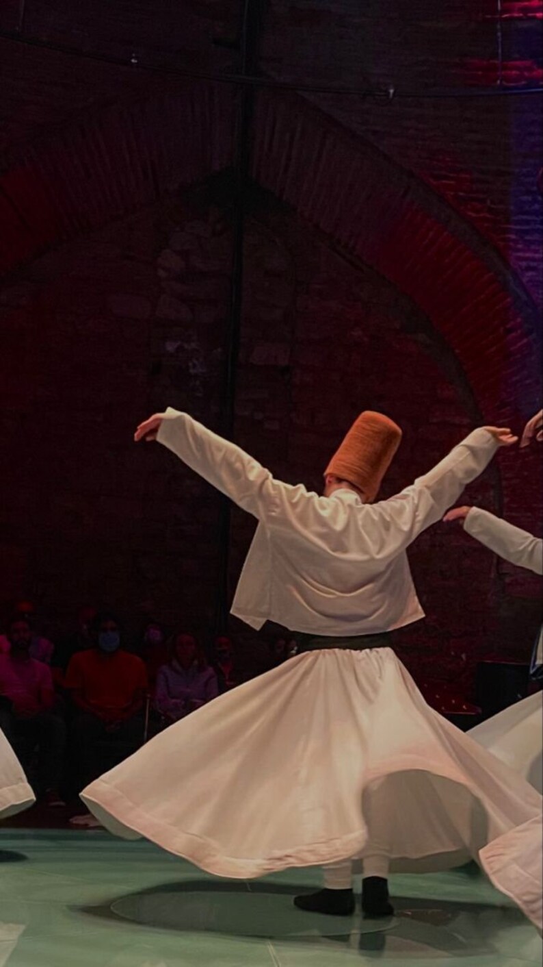 Sufi Dervish Dress Semazen Dress Mevlana Rumi Trance Music - Etsy