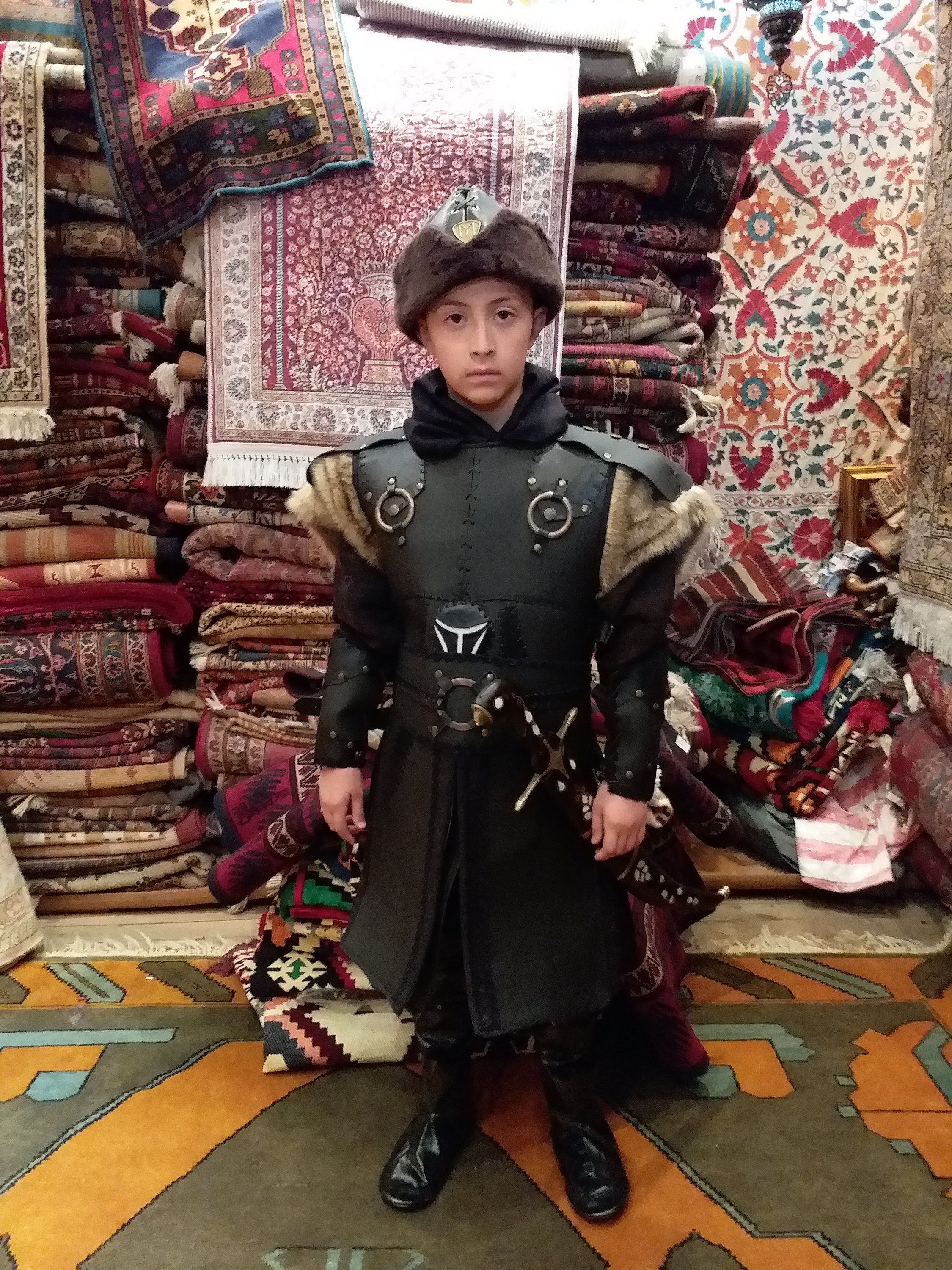 Child Osman Ghazi Wear for Fight , Savci Bay Son of Artugrul , Orhan ...