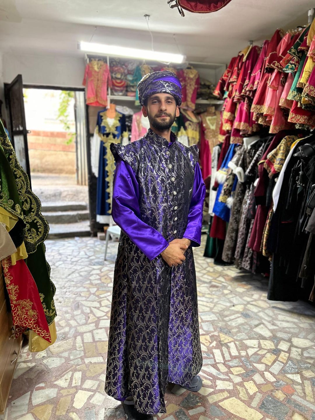 Prince Mustafa Dress Ottoman Empire Sultan Costume Magnificent Century ...