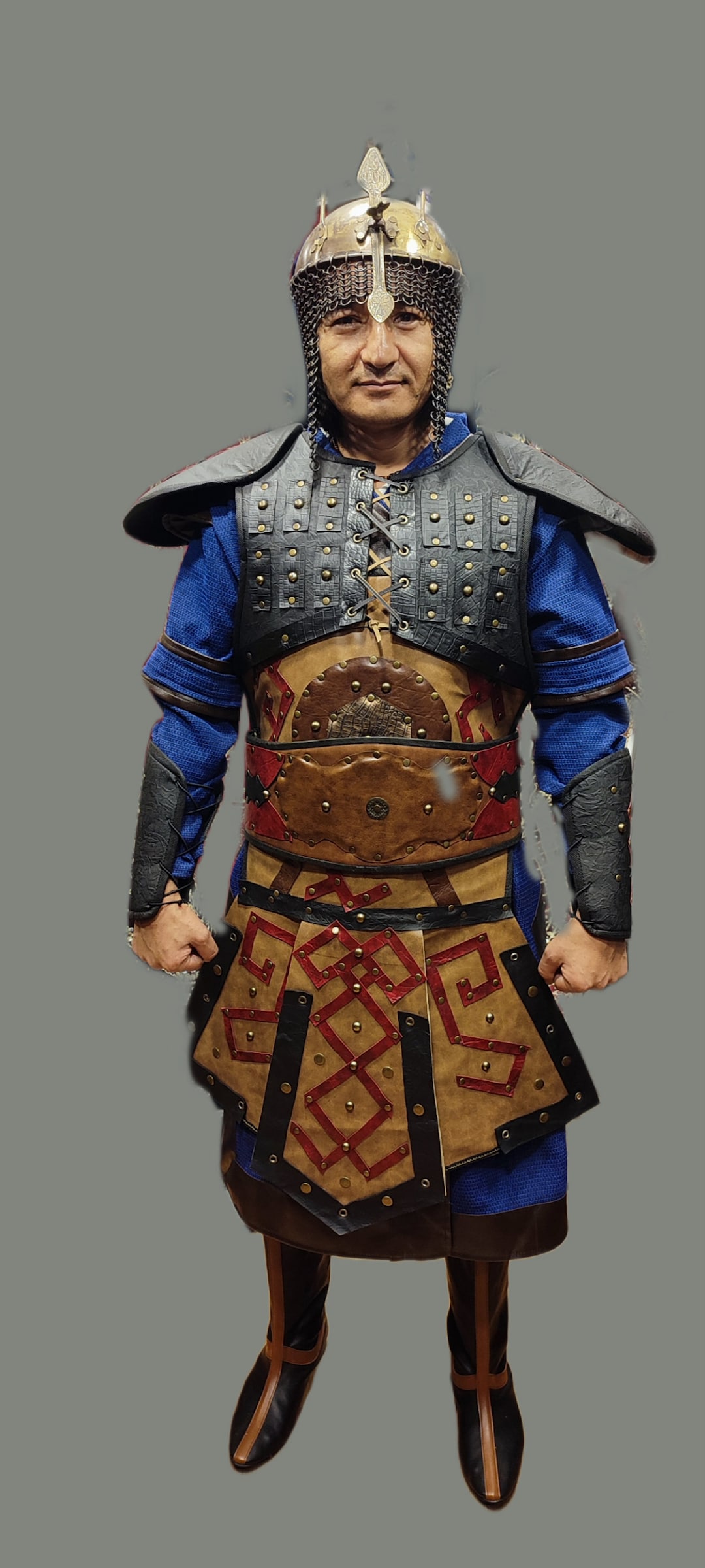 Kazakistan Warrior Batur Wear костюм казахстанского воина батура, - Etsy
