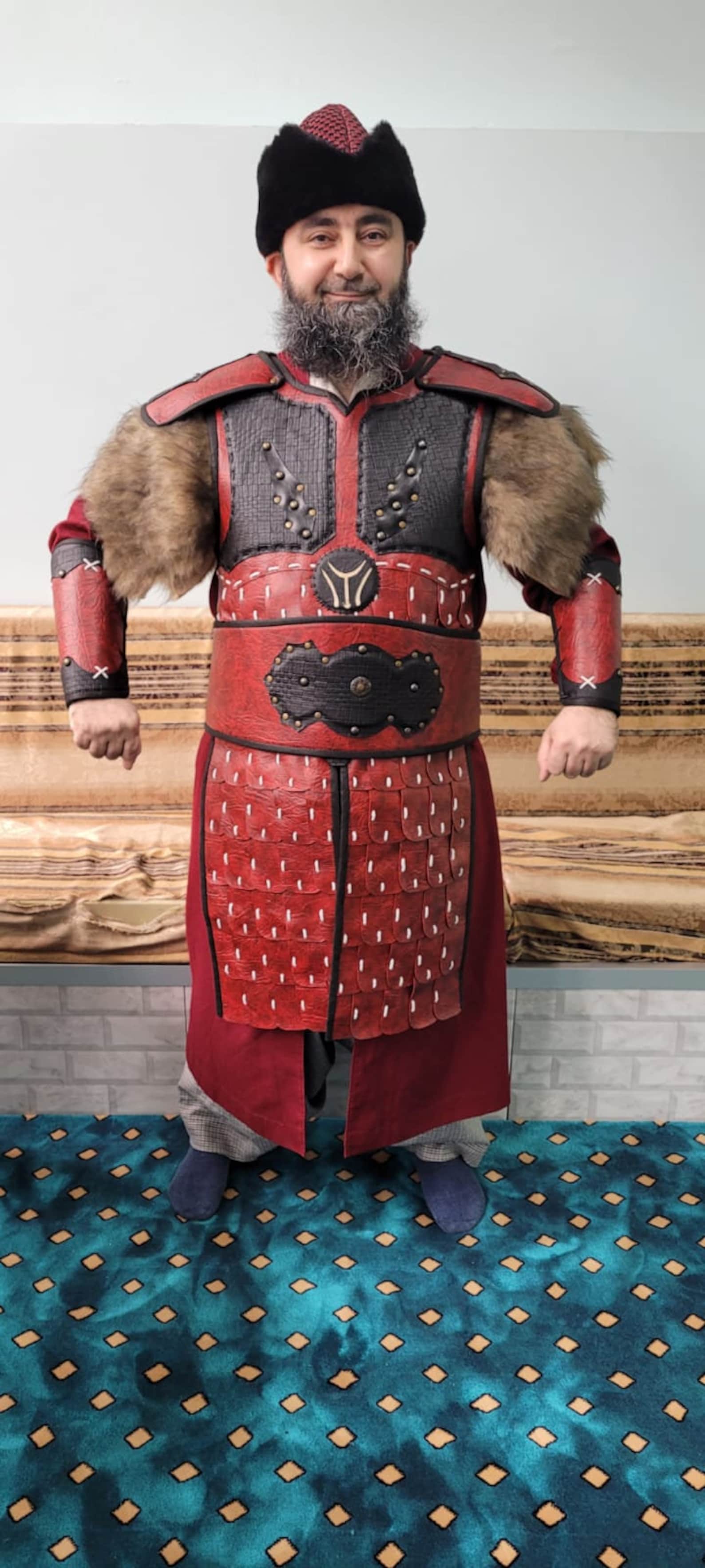 Red Armour , Leather Armour ,archery Man Armour Artugrul Bay Armour ...