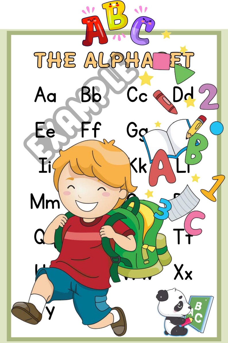 Alphabet Letters, Shapes Tracing Book for Kids | Learn Abcs & Shapes ...
