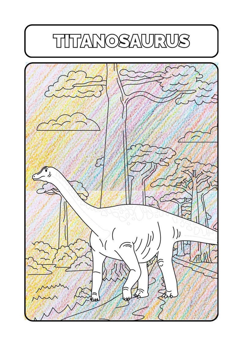 Dinosaurs Coloring Pages | Fun Educational Dinosaur Coloring Book ...