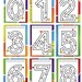 Alphabet Tracing Worksheets for Preschool Letters and Numbers Trace ...