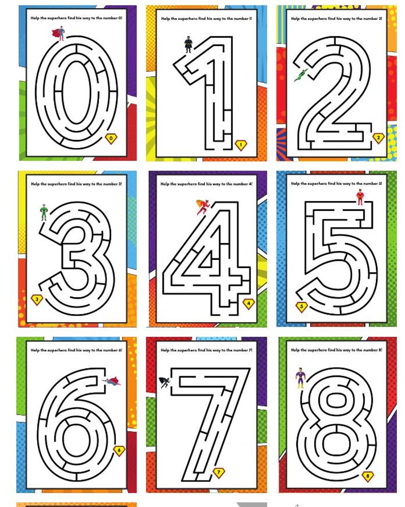 Alphabet Tracing Worksheets for Preschool Letters and Numbers Trace ...