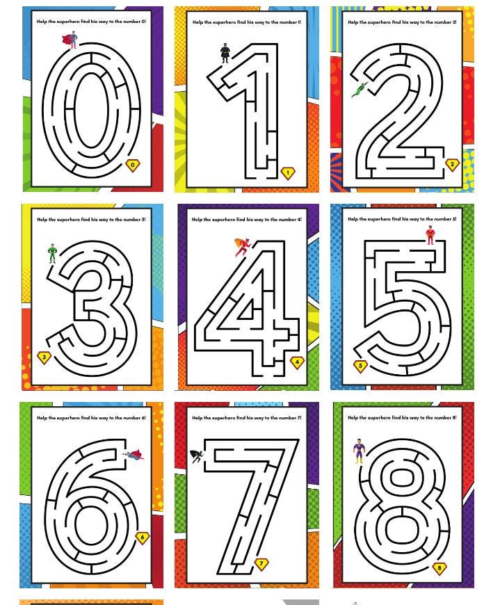 Alphabet Tracing Worksheets for Preschool Letters and Numbers Trace ...