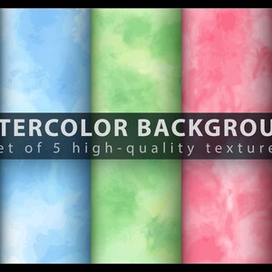 100+ Luxurious Watercolor Texture Digital Papers for Commercial Use ...