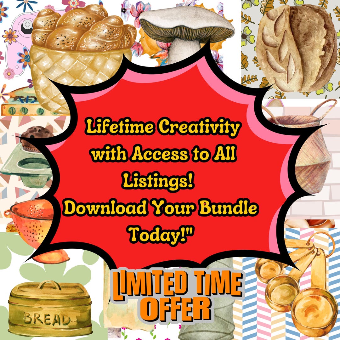 MEGA CLIPART BUNDLE: 50,000+ High-quality Pngs | Unlimited Lifetime ...
