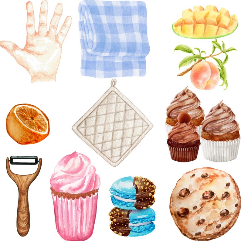 Clipart Mega Bundle of 12,000: Lifetime Access to Whole Shop Food ...