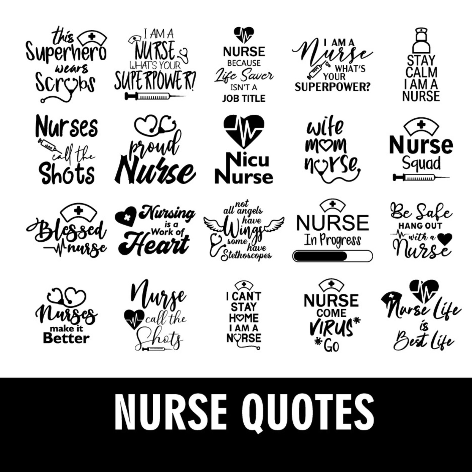 150 SVG Designs Bundle, Printables, Vector Clipart Pack for Cricut ...