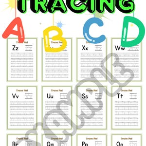 Alphabet Letters, Shapes Tracing Book for Kids | Learn Abcs & Shapes ...