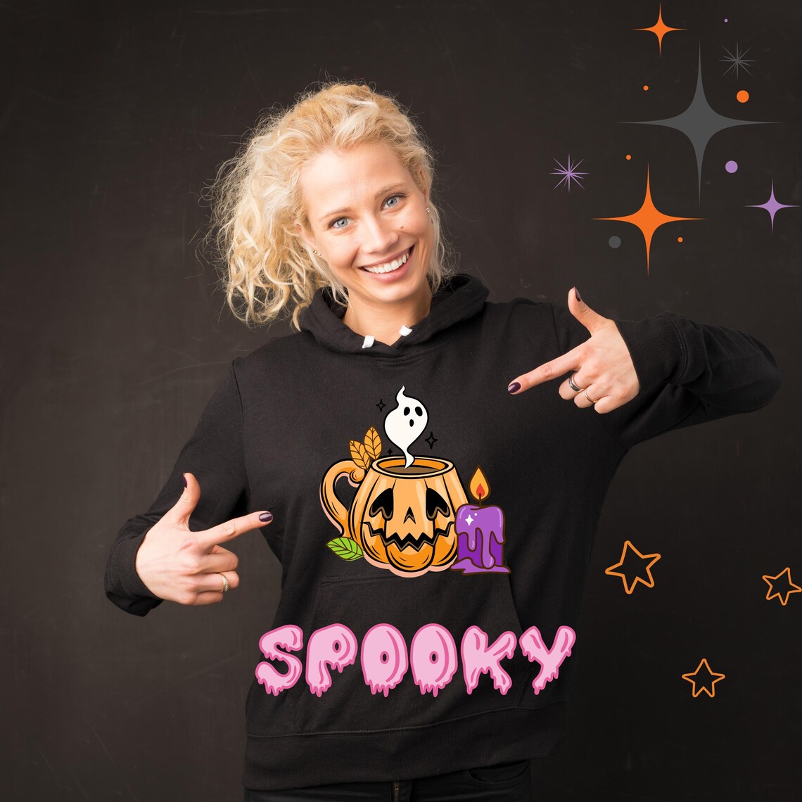 300+ Spooky Retro Fall Halloween Bundle PNG, High Resolution Halloween ...