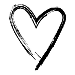 Bundle of Heart Svgs: Hand-drawn, Open, Doodle, Sketch, Love, Valentine ...