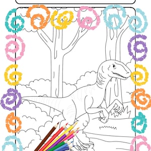 Dinosaurs Coloring Pages | Fun Educational Dinosaur Coloring Book ...