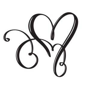 Bundle of Heart Svgs: Hand-drawn, Open, Doodle, Sketch, Love, Valentine ...