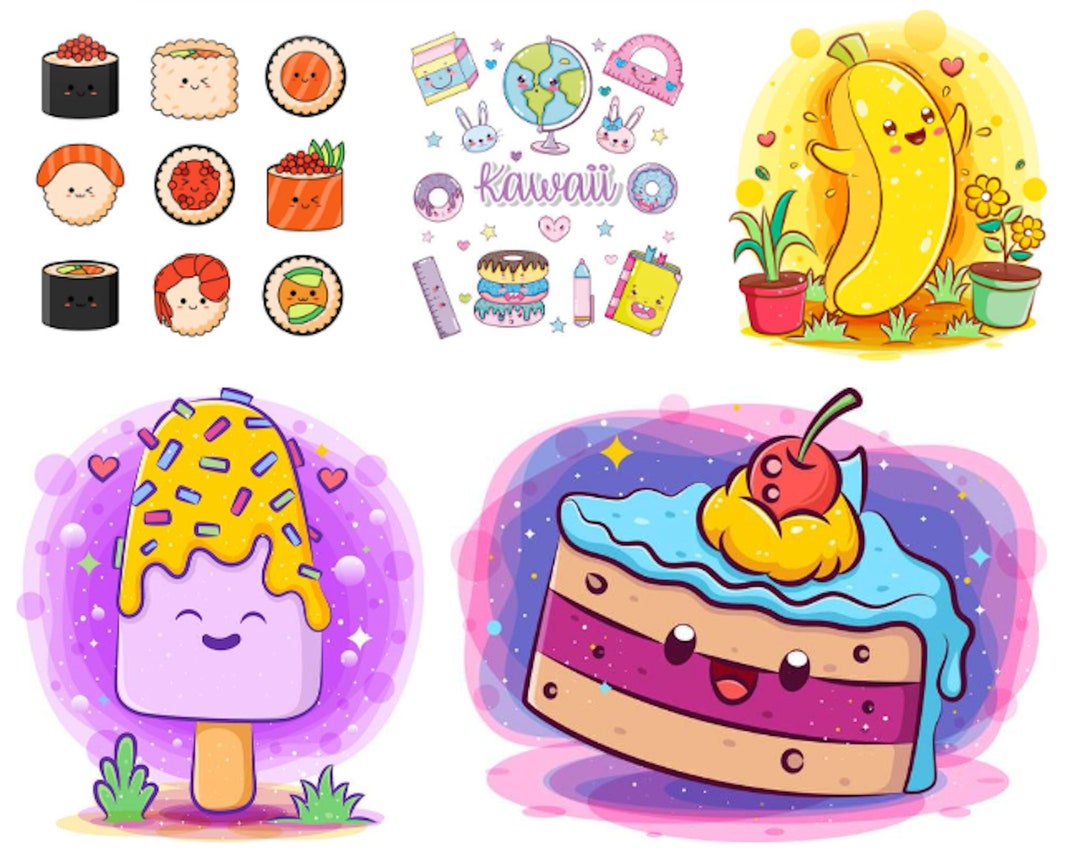 100+ Adorable Kawaii Stickers Prompts for Cute and Colorful Digital Art ...