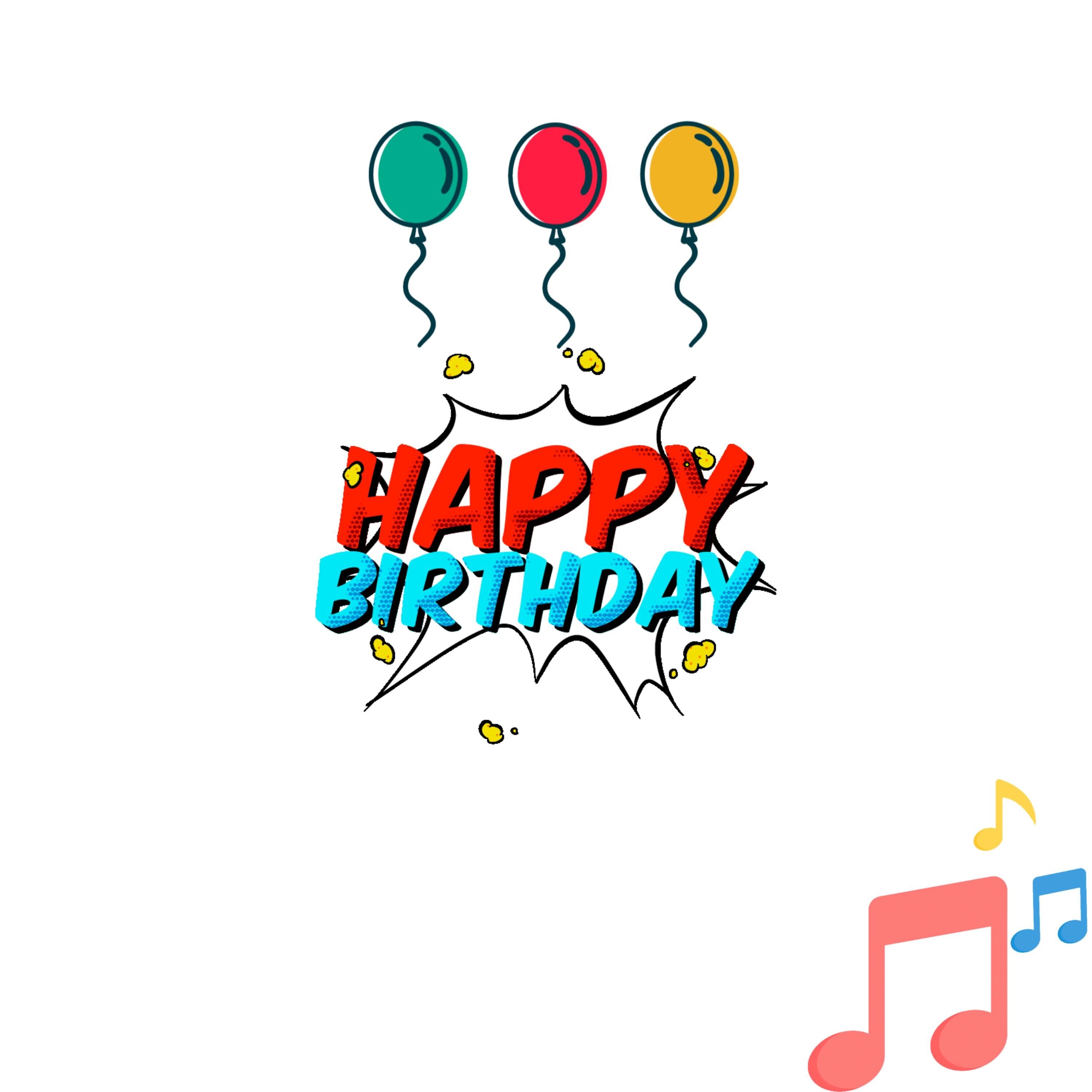 Happy Birthday Animated Background for Birthday Parties! Due to the Big ...