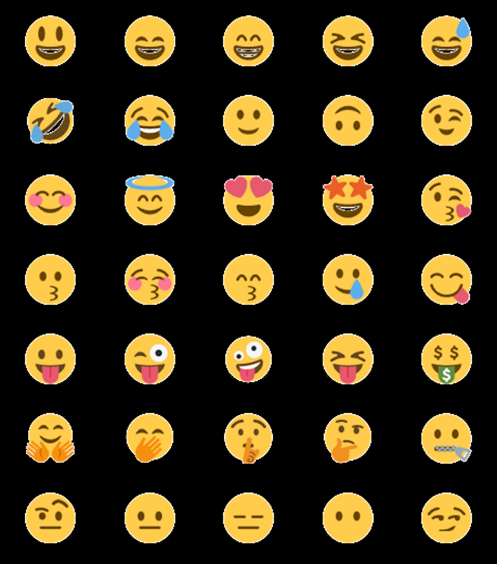 Retro Unique Smily Face Gifts Smiley Face Cute Emojis Stickers for ...