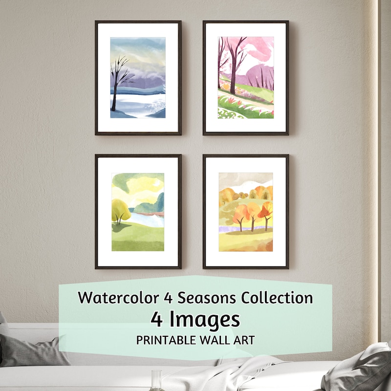 Four Seasons Art - Etsy