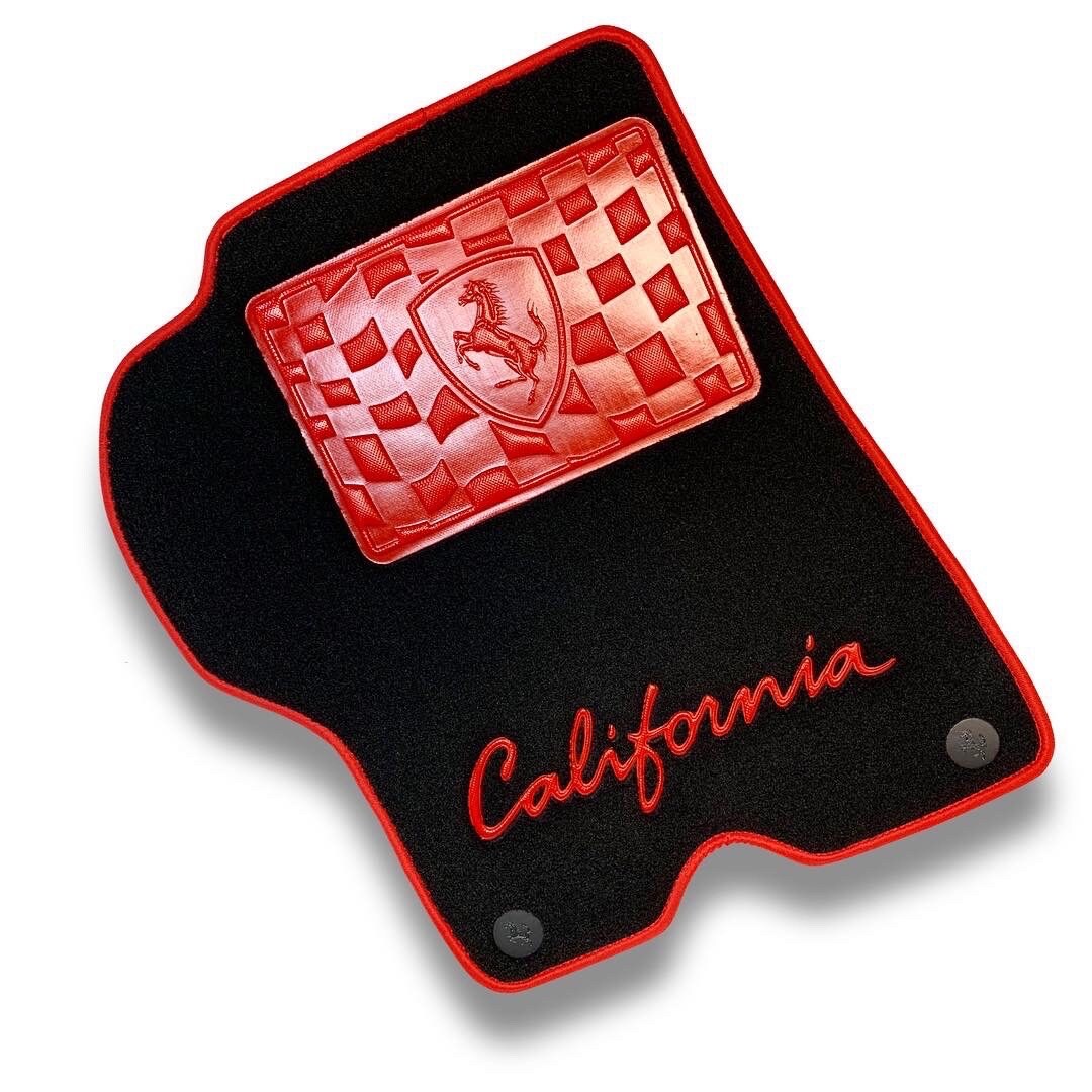 Floor Mats for Ferrari California 2008-2014 LHD type F149 Hand Made - Etsy