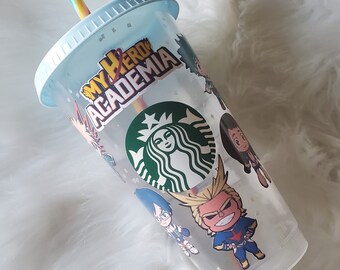 Starbucks Hero Academia - Etsy