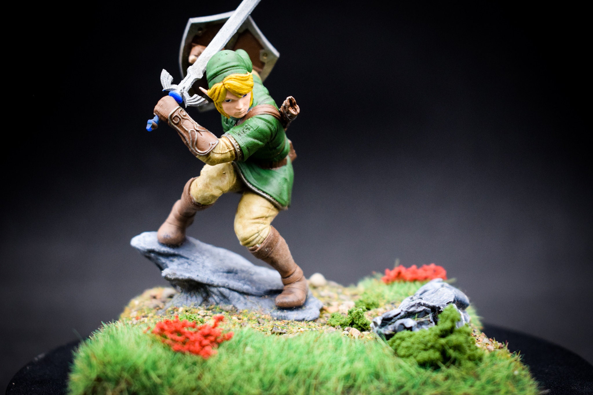 Legendary Hero Cube Diorama Zelda Inspired - Etsy