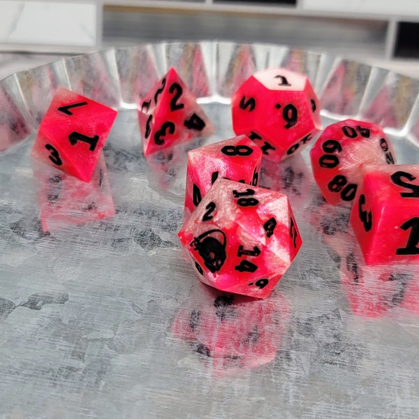 Pink Dice - Etsy
