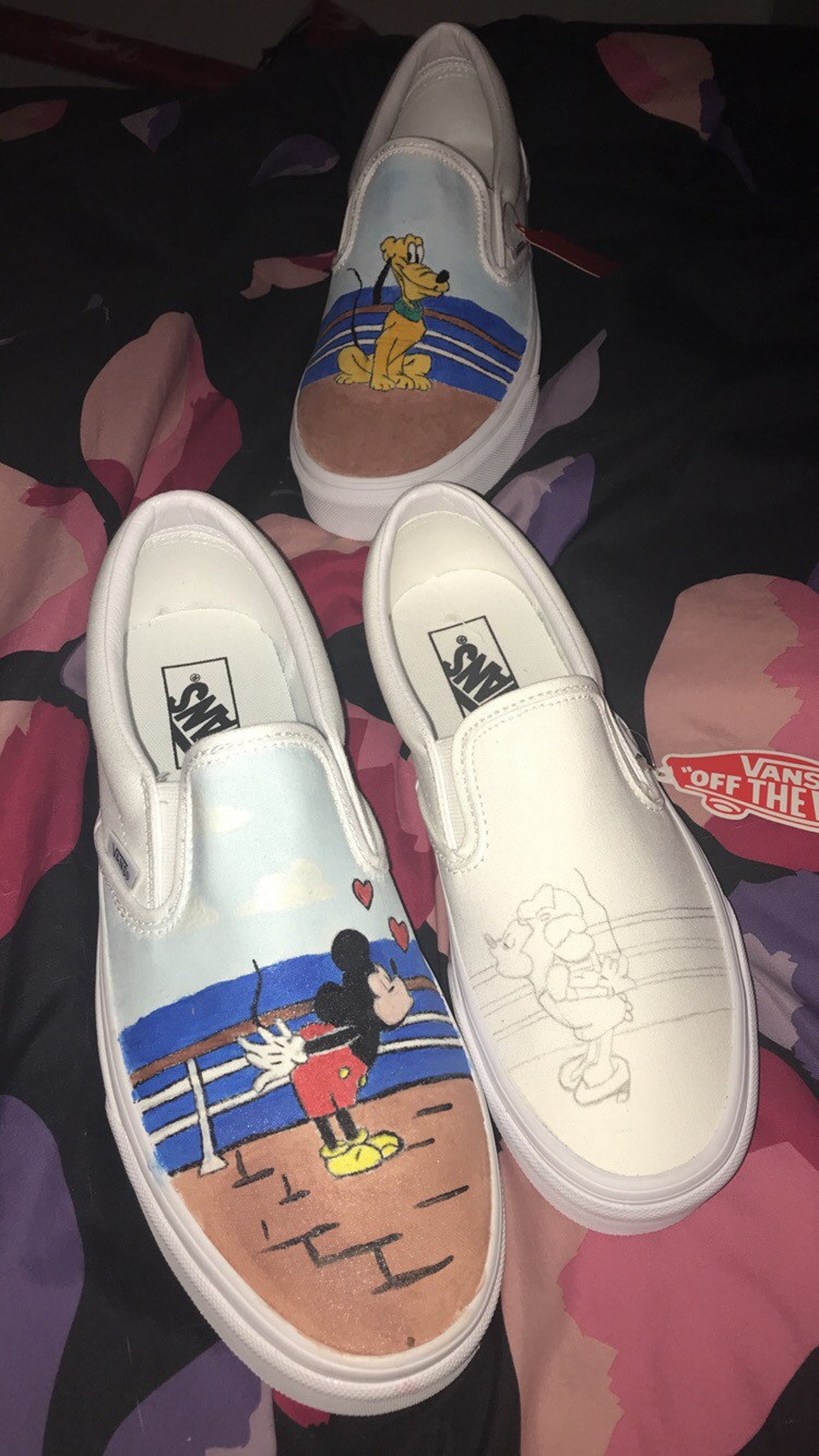 Custom Couples Shoes Matching Pair Nike Vans Christmas - Etsy