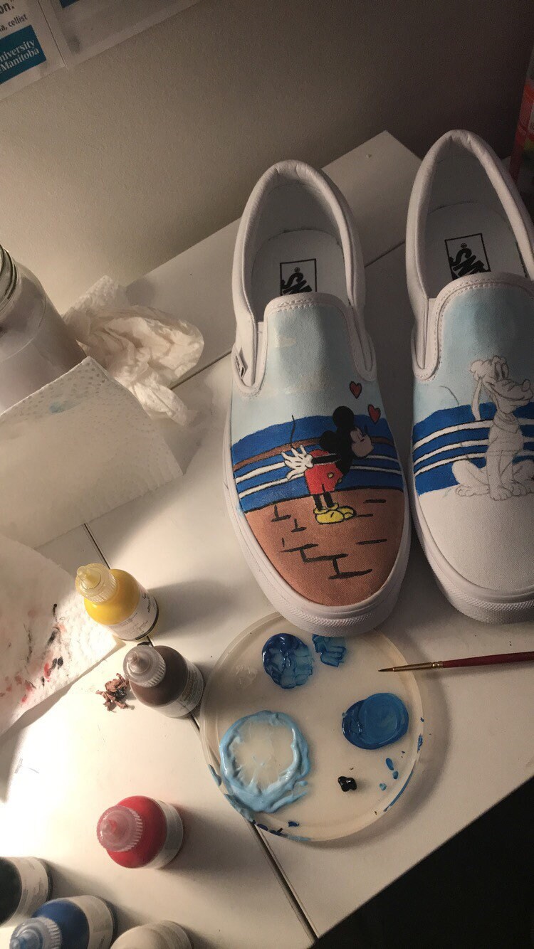 Custom Couples Shoes Matching Pair Nike Vans Christmas - Etsy