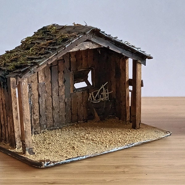 Nativity Stable - Etsy
