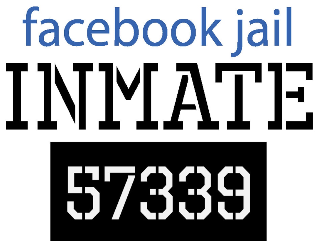 Facebook Jail Inmate Png - Etsy
