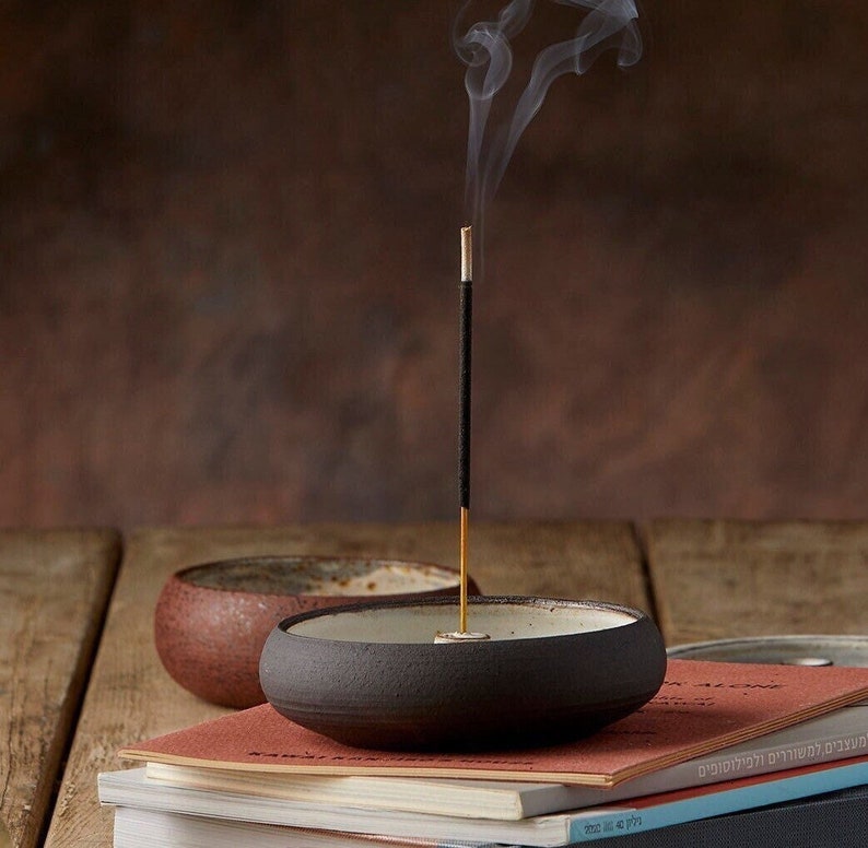 Modern Black Incense Holder | Table Decor | Incense Stick Stand - Etsy