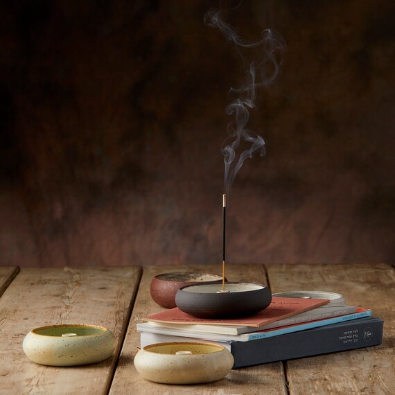 Modern Black Incense Holder Table Decor Incense Stick | Etsy