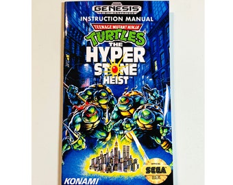 Teenage Mutant Ninja Turtles the Hyperstone Heist Sega Genesis Video ...