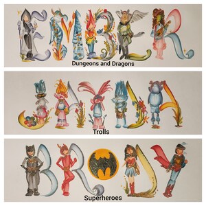 Handmade Name Art / Name Drawing / Name Painting / Personalized Name ...