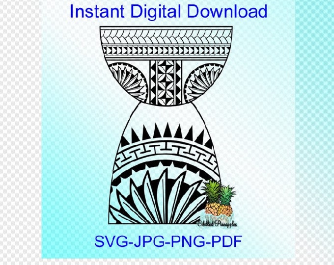 Digital Download - Chamorro Latte Stone 1 Guam Polynesian Tribal ...