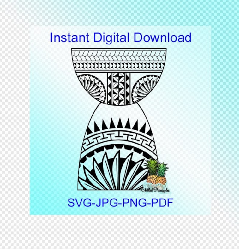 Digital Download - Chamorro Latte Stone 1 Guam Polynesian Tribal ...