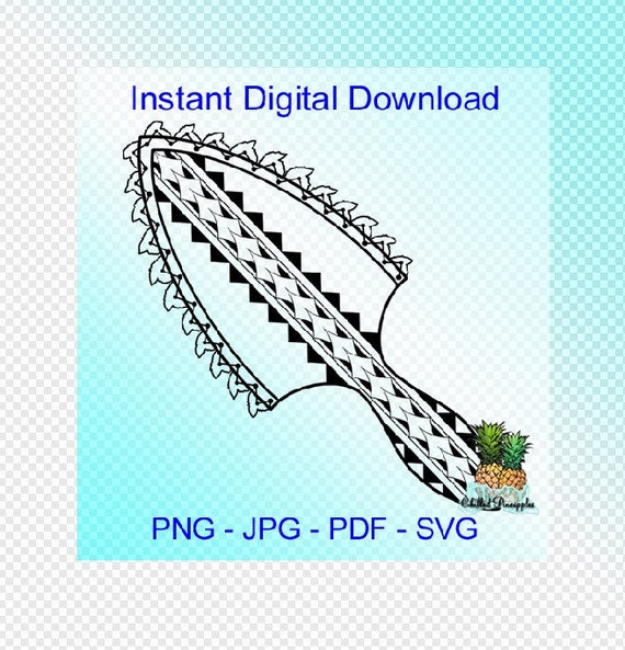 Digital Download Polynesian Shark Tooth Weapon Lei O Mano & - Etsy