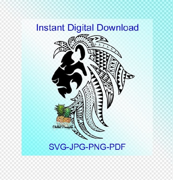 Polynesian Tribal Lion