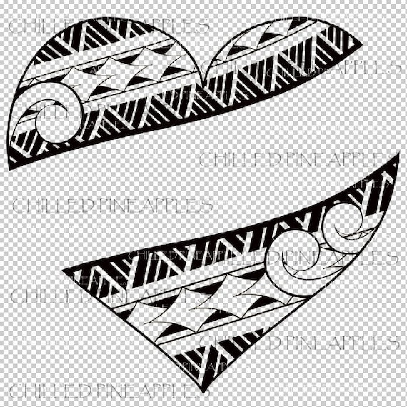 Tribal Heart With Banner