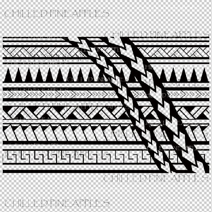 Digital Download Polynesian Tribal Block Graphics - Pdf, Jpg, Png, Svg ...