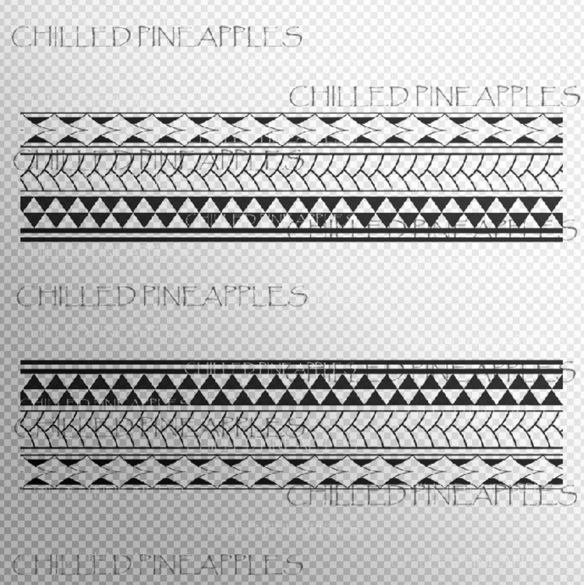 Digital Download Polynesian 4 Text Box Graphics Pdf Jpg - Etsy